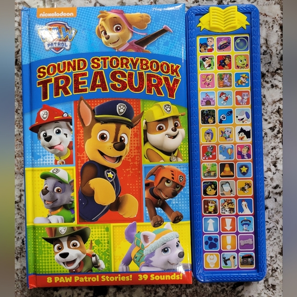 Nickelodeon | Toys | Paw Patrol Sound Storybook Treasury By Nickelodeon ...
